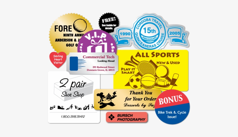 Our Custom Stickers - Logo Stickers Printing Png - Free Transparent PNG ...