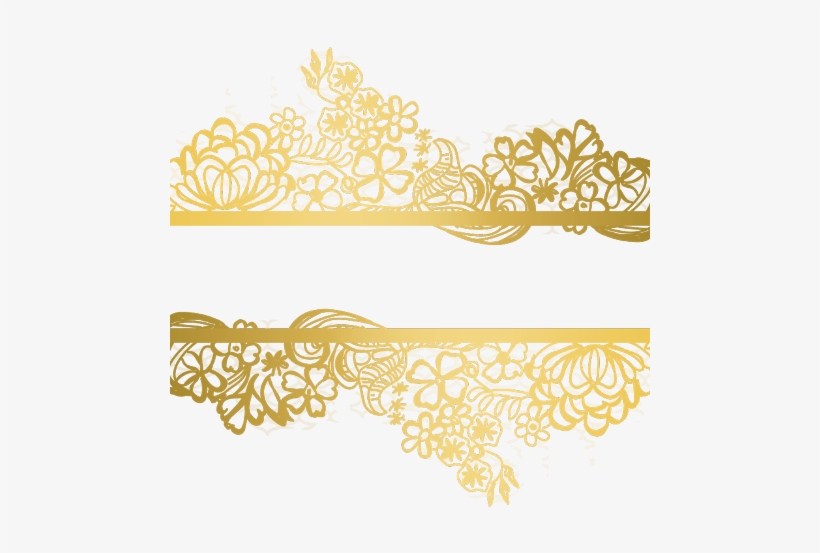 Gold Lace Pattern Png - Free Transparent PNG Download - PNGkey