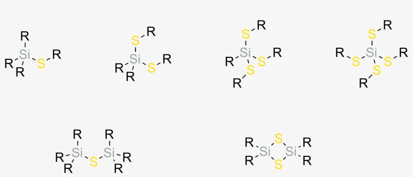 Silicon Sulfur Skeletons - Wikimedia Commons - Free Transparent PNG ...