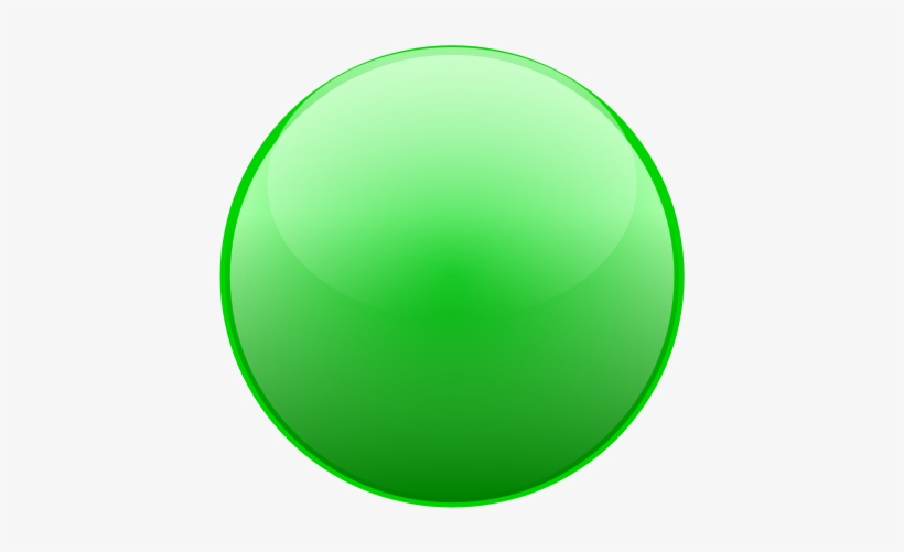 Green Ball Button Clipart Png - Free Transparent PNG Download - PNGkey