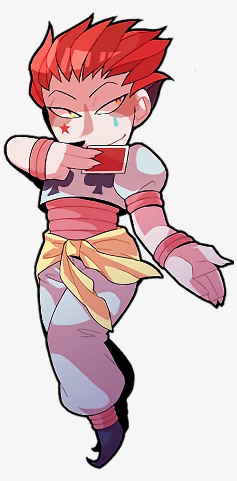 Hisoka Sticker - Free Transparent PNG Download - PNGkey