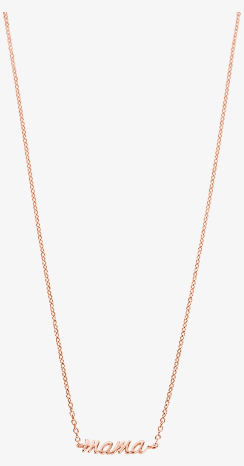 Not So Mumsy X Kirstin Ash // Mama Necklace - Free Transparent PNG ...