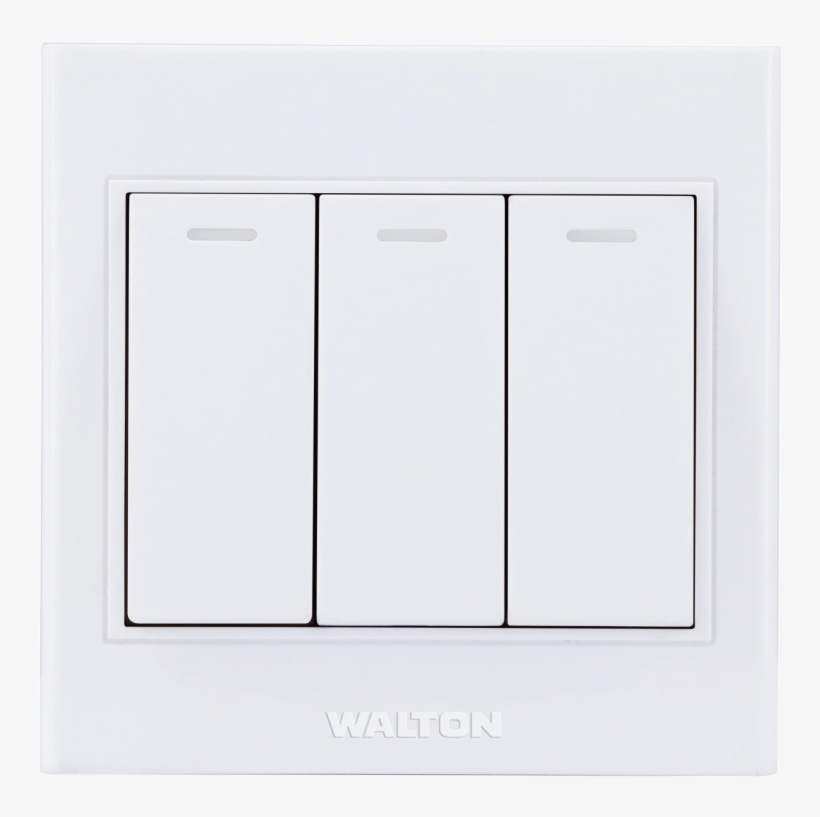 3 Gang Switch - Light Switch - Free Transparent PNG Download - PNGkey