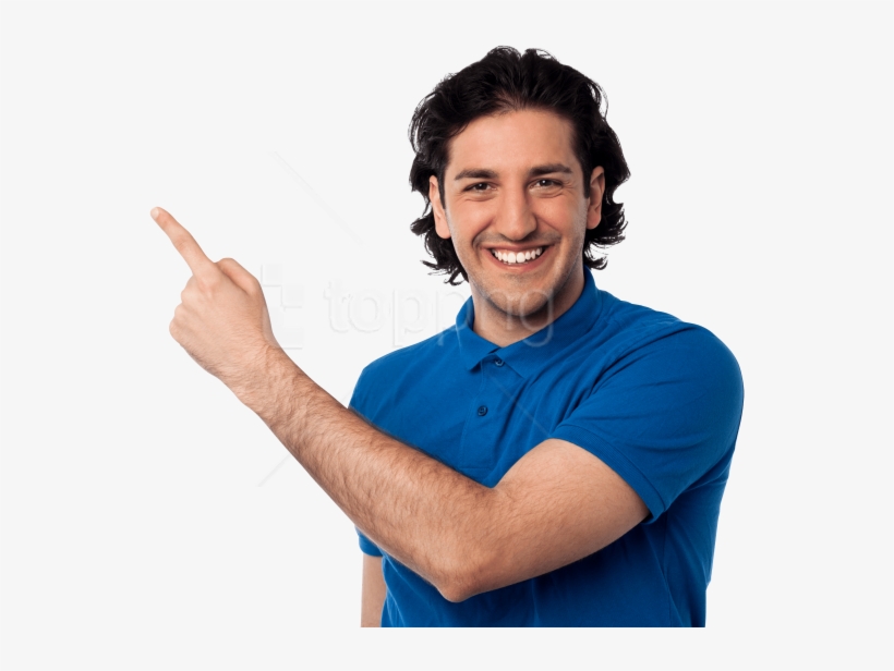 Free Png Download Men Pointing Left Png Images Background - Pointing ...