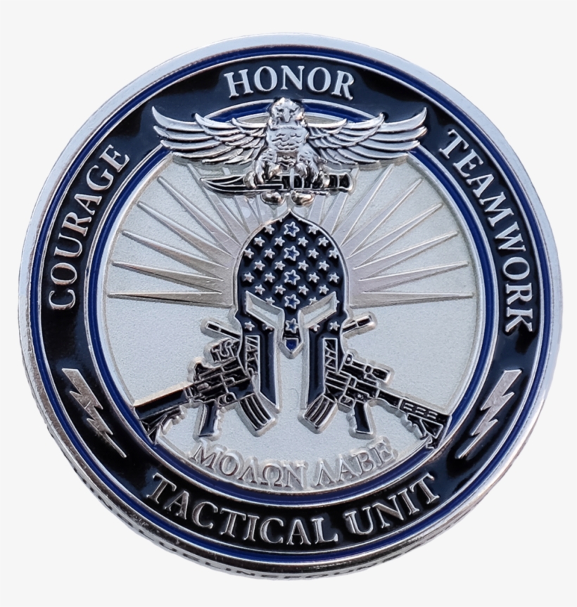 Thin Blue Line Foundation Tactical Unit Coin - Emblem - Free ...