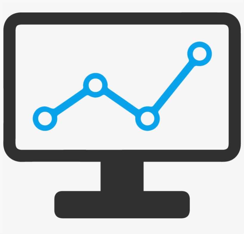 Computing Based Science Investigations - Line Graph Icon - Free ...