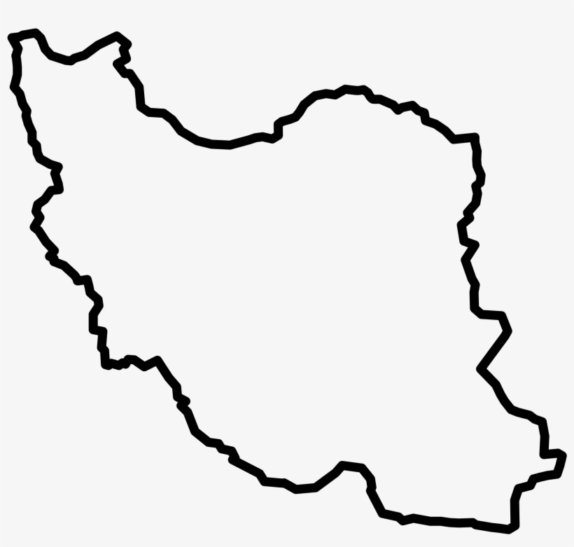 Open - Iran Map Vector Png - Free Transparent PNG Download - PNGkey