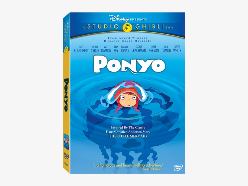 Dvd Cover Designed For U - Disney Ponyo - Free Transparent PNG Download ...