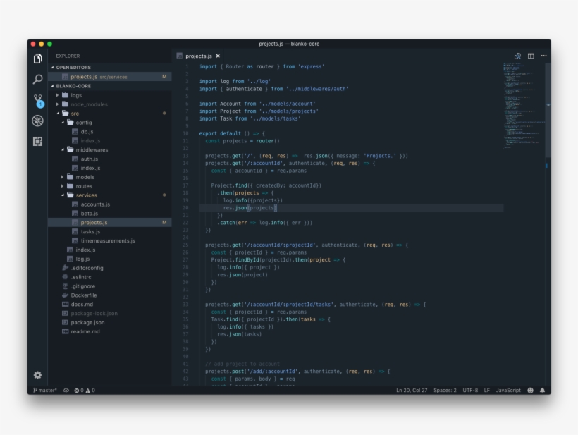 City Lights Theme On Vscode With The Dedicated Icon - Vs Code Material ...