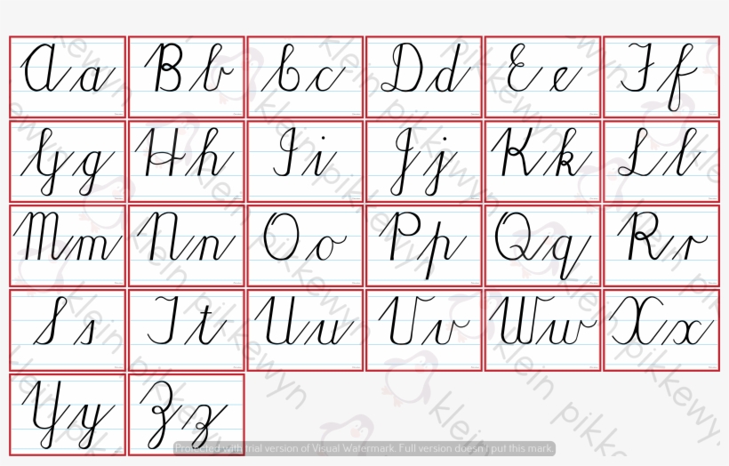 Cursive Hand Writing Examples - Handwriting - Free Transparent PNG ...