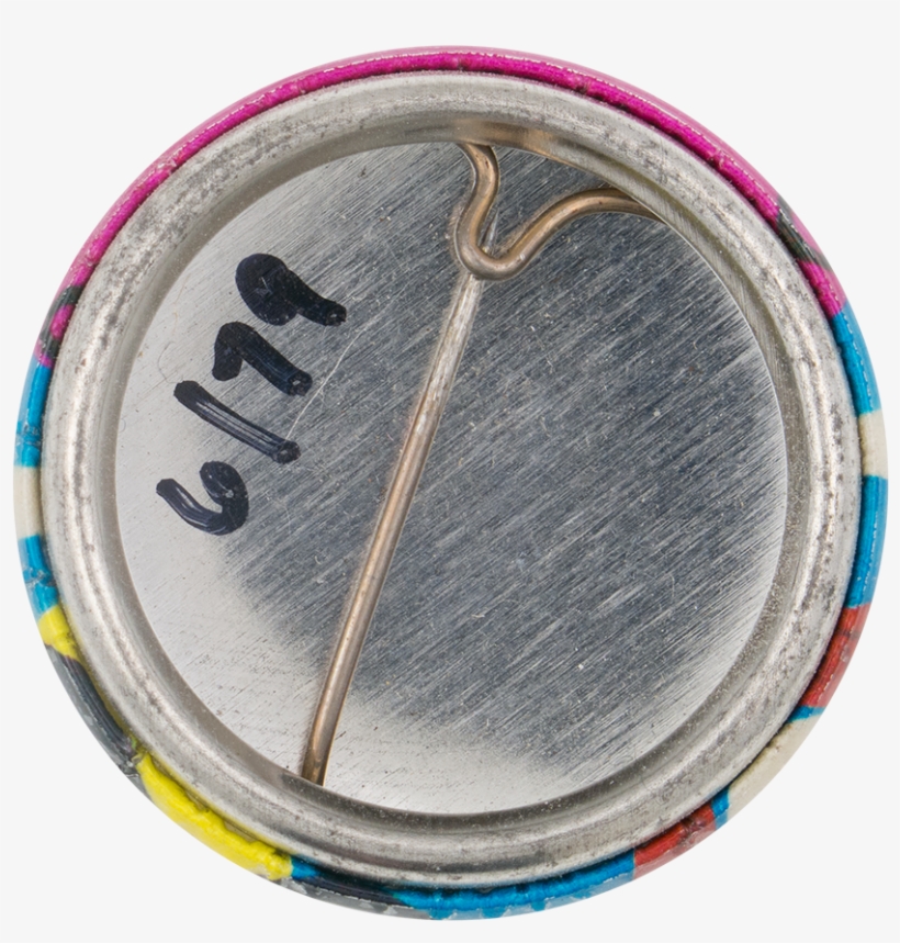 Abstract With Pink Blue And White Button Back Art Button - Circle ...