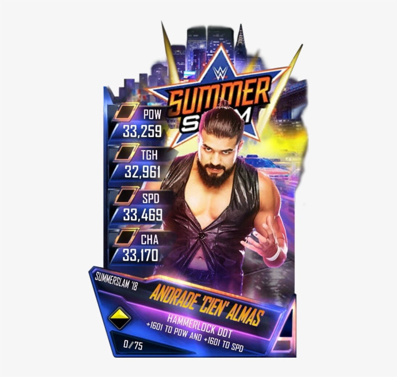 Andradealmas S4 21 Summerslam18 - Mustafa Ali Action Figure - Free ...