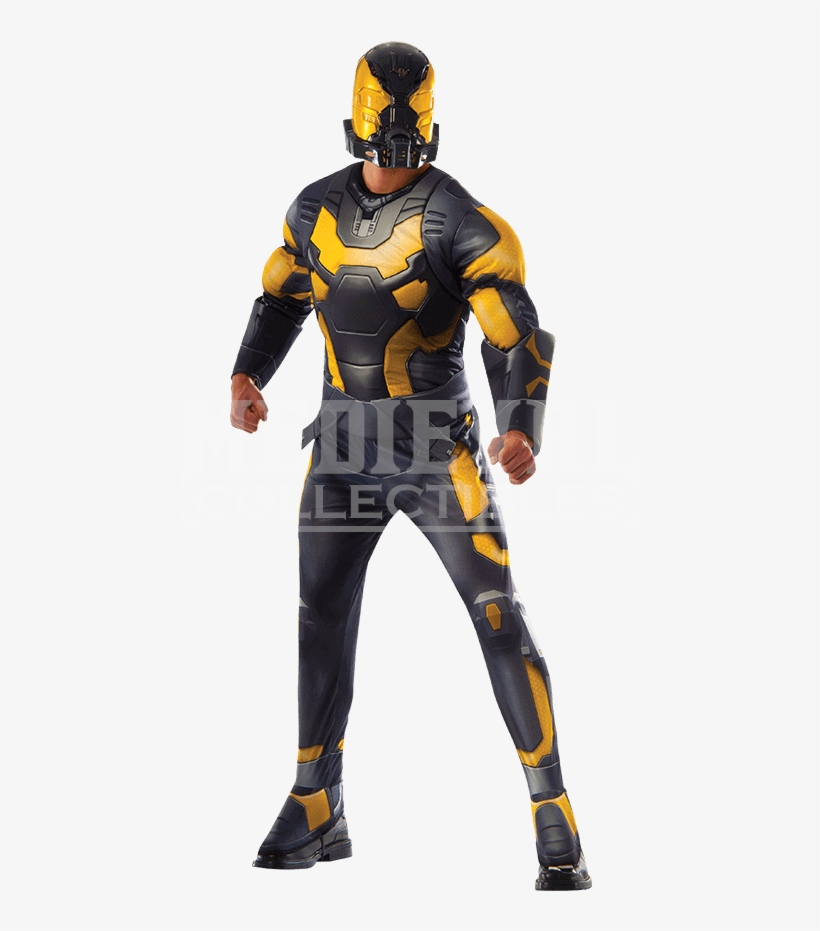Yellow Jacket Marvel Costume - Free Transparent PNG Download - PNGkey