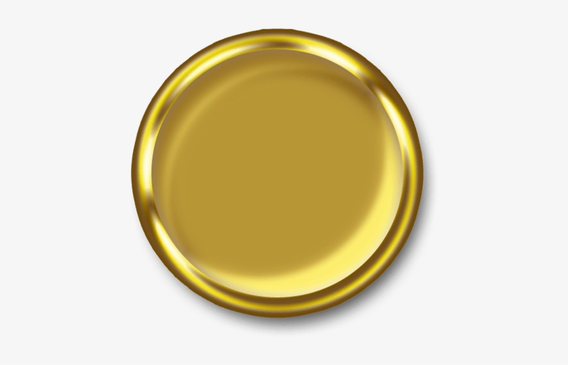 Transparent Background Gold Button Png - Free Transparent PNG Download ...
