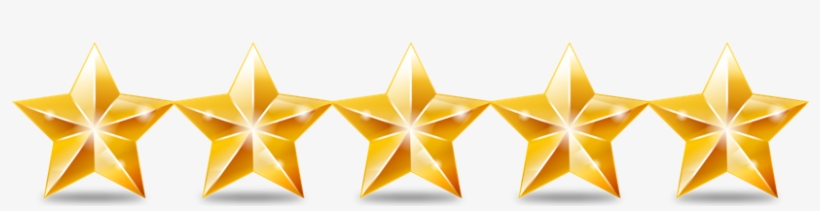 Five Star Transparent - Golden Five Star Rating - Free Transparent PNG ...