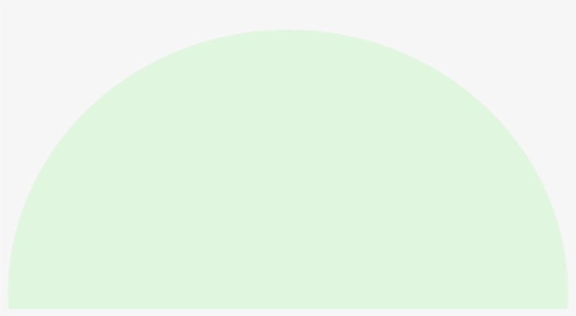 Light Green Semi Circle - Free Transparent PNG Download - PNGkey