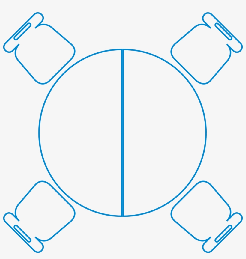 Eduflex Collaborative Semi-circle & Circle Table - Circle - Free ...