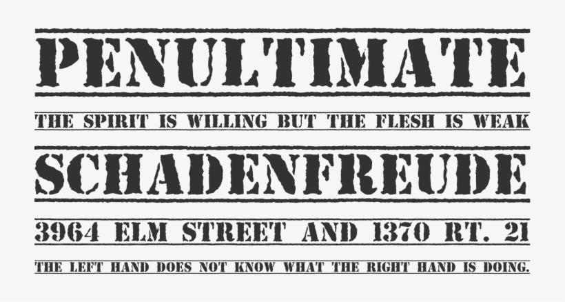 Top Secret Font - Free Transparent PNG Download - PNGkey