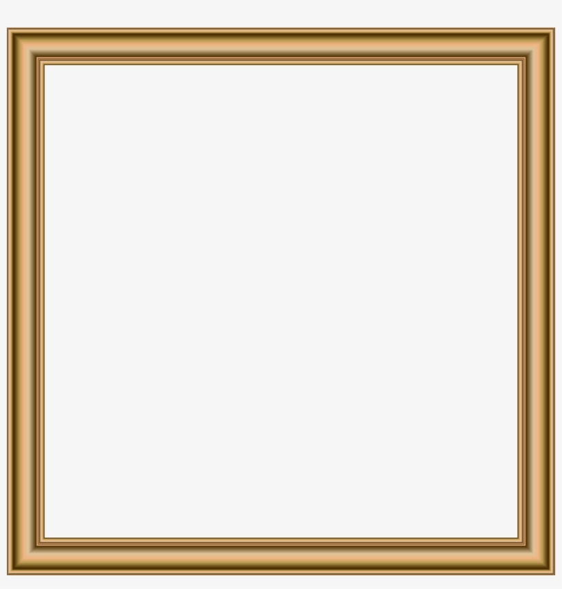 Golden Photo Frame Png - Free Transparent PNG Download - PNGkey