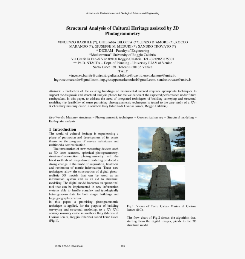 Structural Analysis Of Cultural Heritage Assisted By - Monolith - Free Transparent PNG Download ...