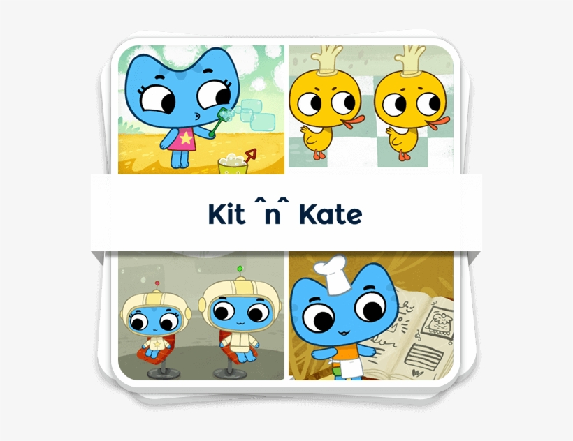 Kit N Kate@2x~ipad - Cartoon - Free Transparent PNG Download - PNGkey