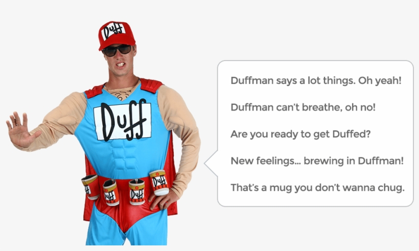 Duffman Quotes - Free Transparent PNG Download - PNGkey