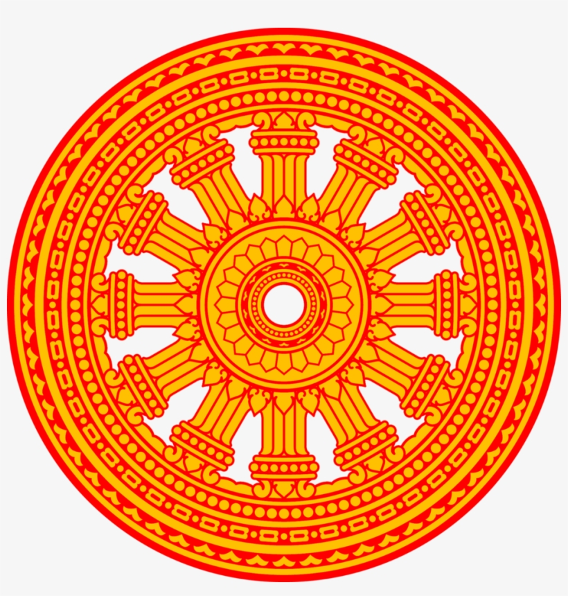 Buddhism Dham Jak - Dhammachakka Vector - Free Transparent PNG Download ...
