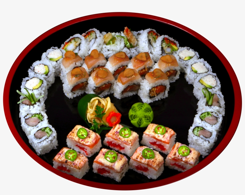 Roll Platter For - California Roll - Free Transparent PNG Download - PNGkey