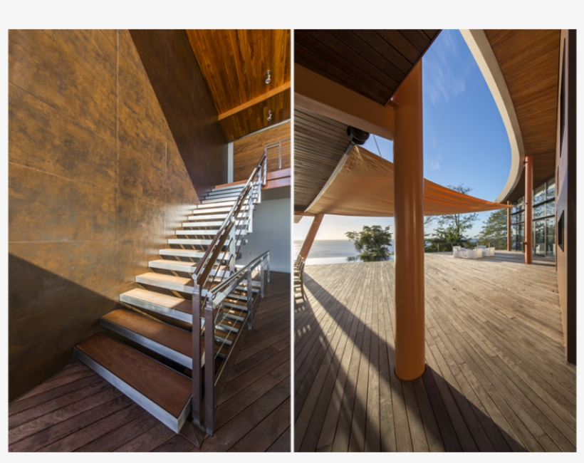 Sarco Architects Costa Rica Cielomar6 - Handrail - Free Transparent PNG ...
