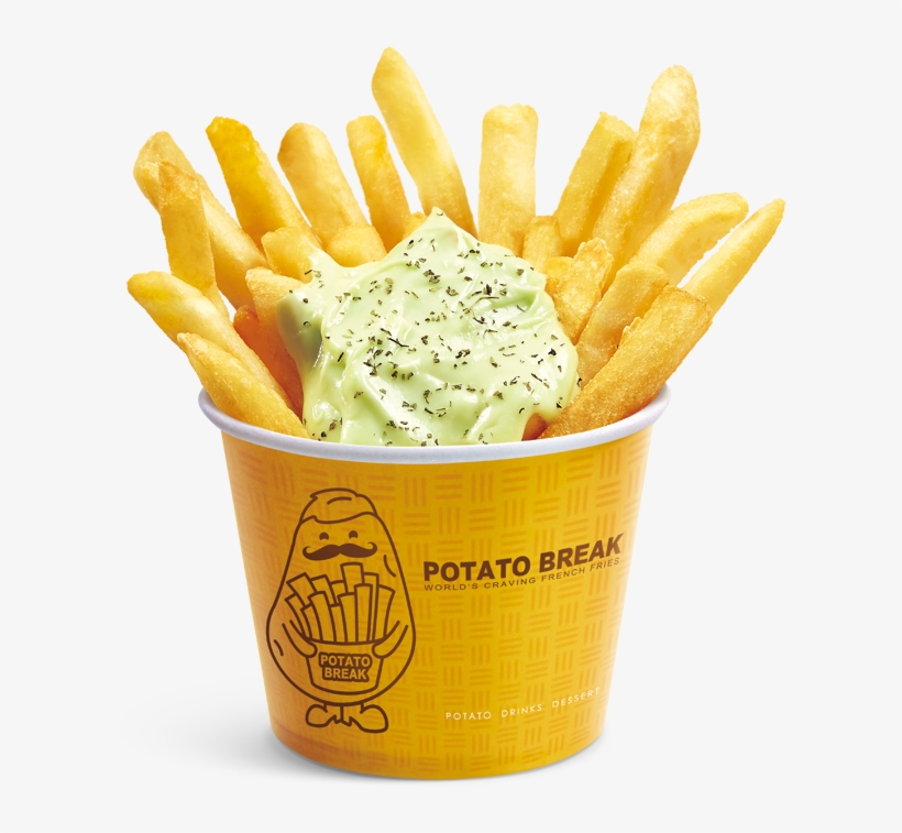 Wasabi Sauce Fries - French Fries With Wasabi Sauce - Free Transparent ...