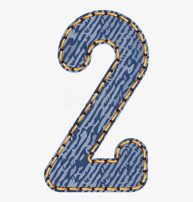 Free Png Download Jeans Number Twopicture Clipart Png - Jeans Numbers ...