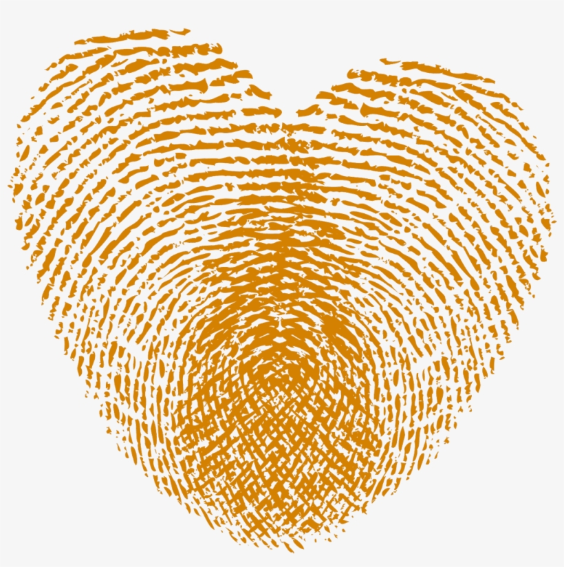 Fingerprint Heart - Heart Fingerprint - Free Transparent PNG Download ...