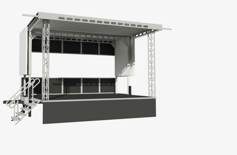 Mobile Stage Rental - Canopy - Free Transparent PNG Download - PNGkey