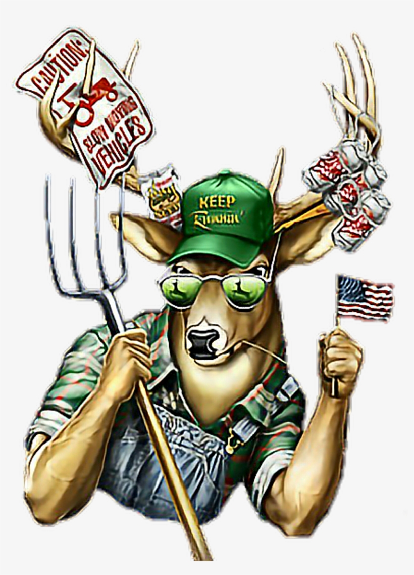 Hillbilly Sticker - Redneck Paintings - Free Transparent PNG Download ...