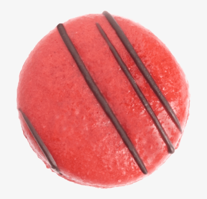 Chocolate Red Velvet Macaron Top View Thumbnail - Macaroon - Free ...