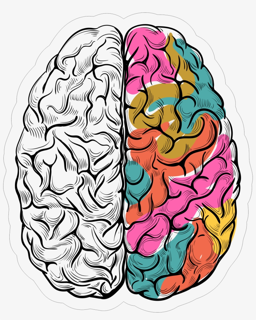 Vector Brain Free Sticker - Mental Health Day October 10 - Free ...