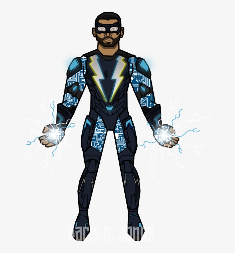 The Cw Version By Parisnjones Black Lightning, Justice - Black ...