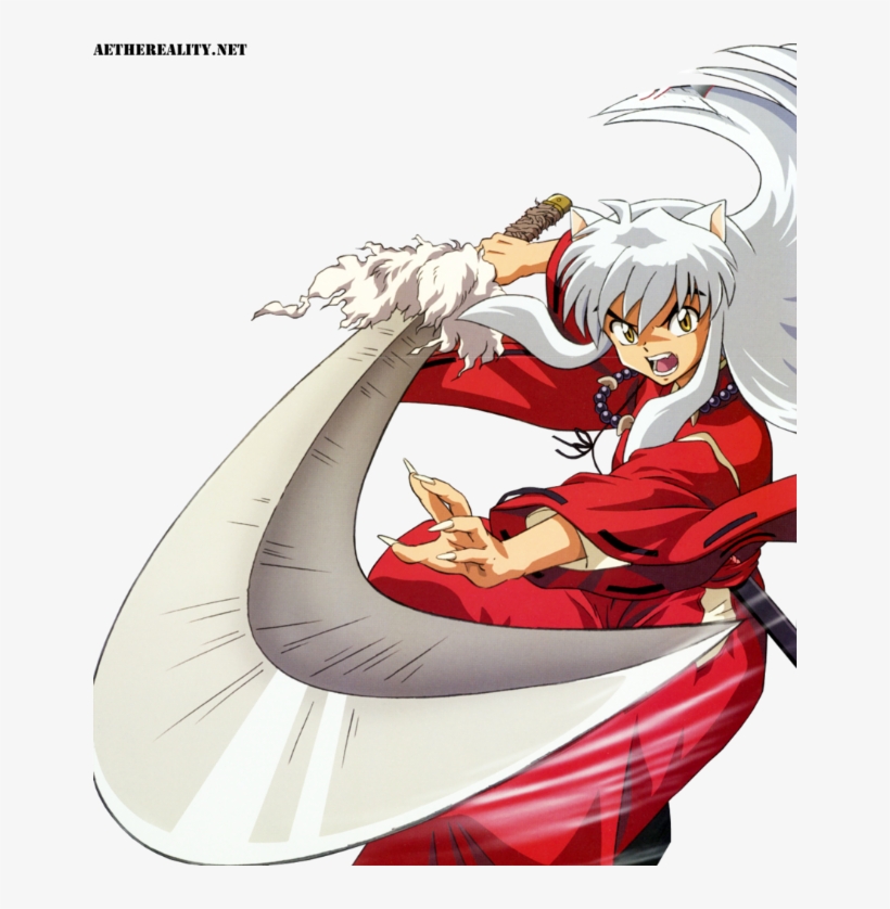 Inuyasha And His Demon Sword - Free Transparent PNG Download - PNGkey