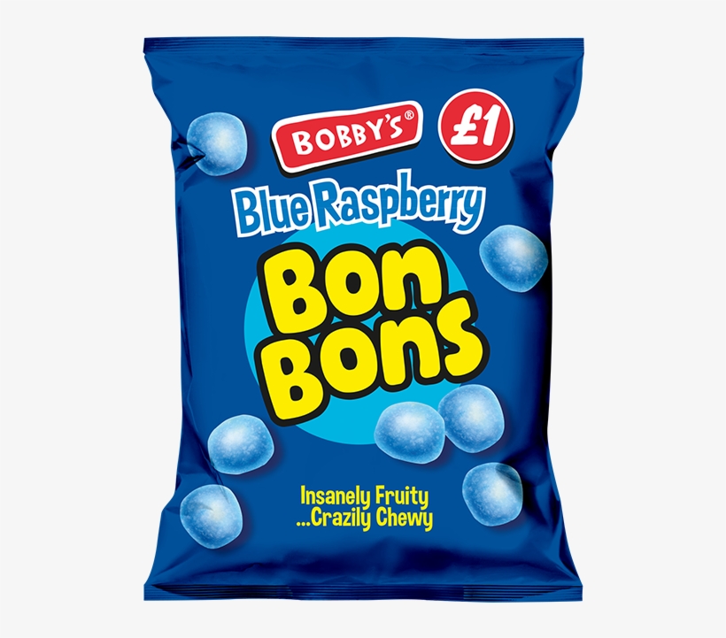 Bobby's Blue Raspberry Bon Bons - Bobbys - Free Transparent PNG ...