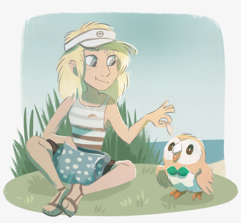 Rowlet - Cartoon - Free Transparent PNG Download - PNGkey