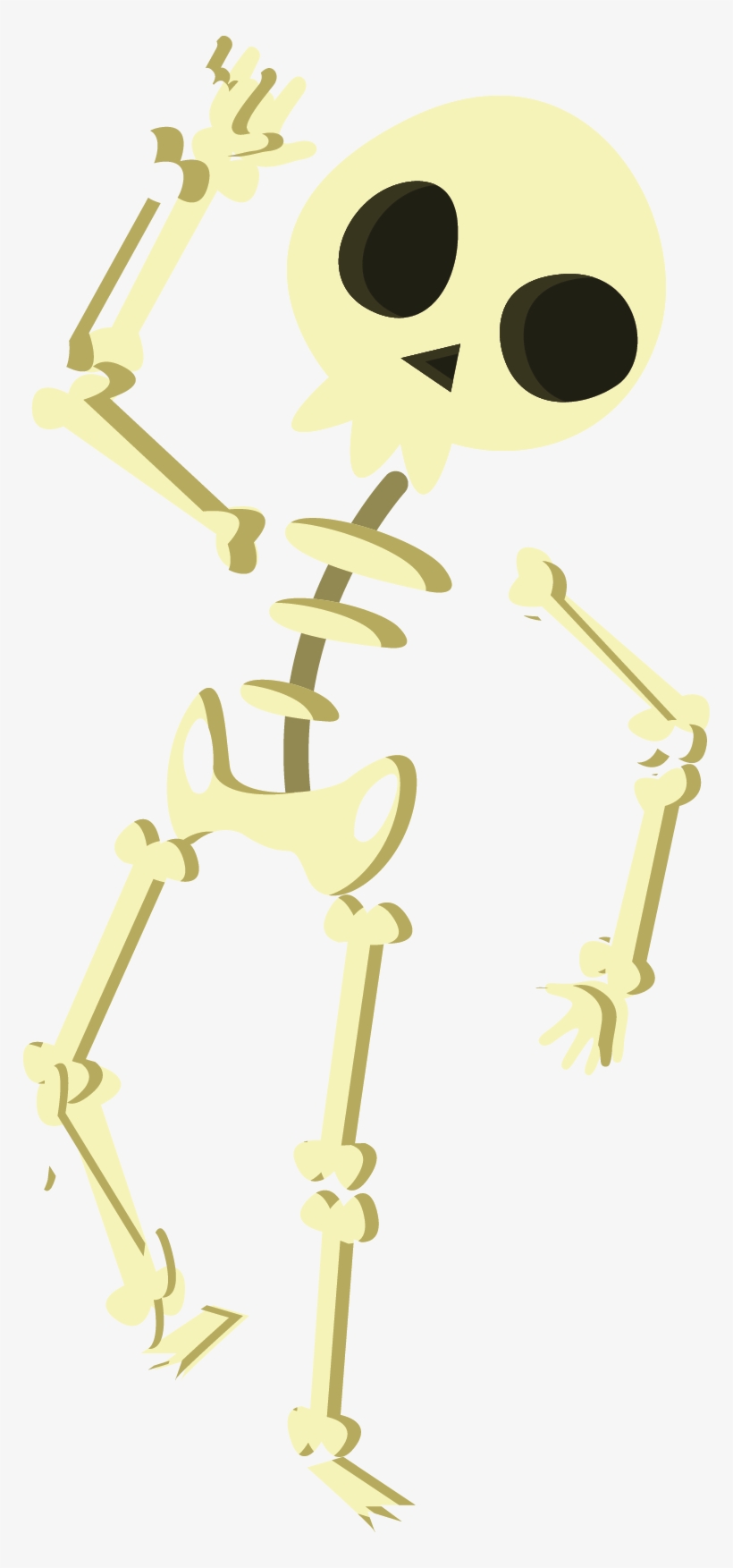 Skeleton Halloween Skull Silhouette - Free Transparent PNG Download ...