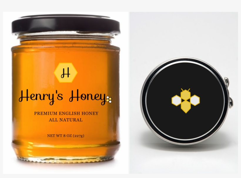Briefbox Henry S And Branding By Kimberly - Honey Label Transparent ...