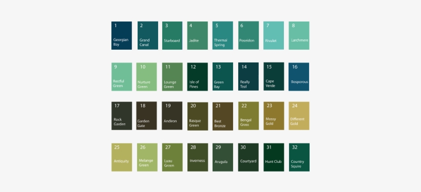 Color System - Ocean Color Names - Free Transparent PNG Download - PNGkey