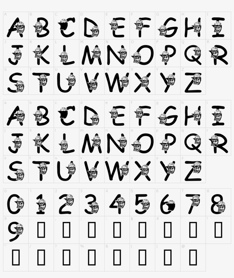 Font Characters - Font - Free Transparent PNG Download - PNGkey