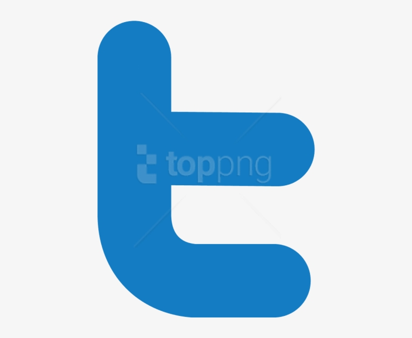 Free Png Twitter First Letter Text Png Png - Twitter Icon Png Hd - Free ...