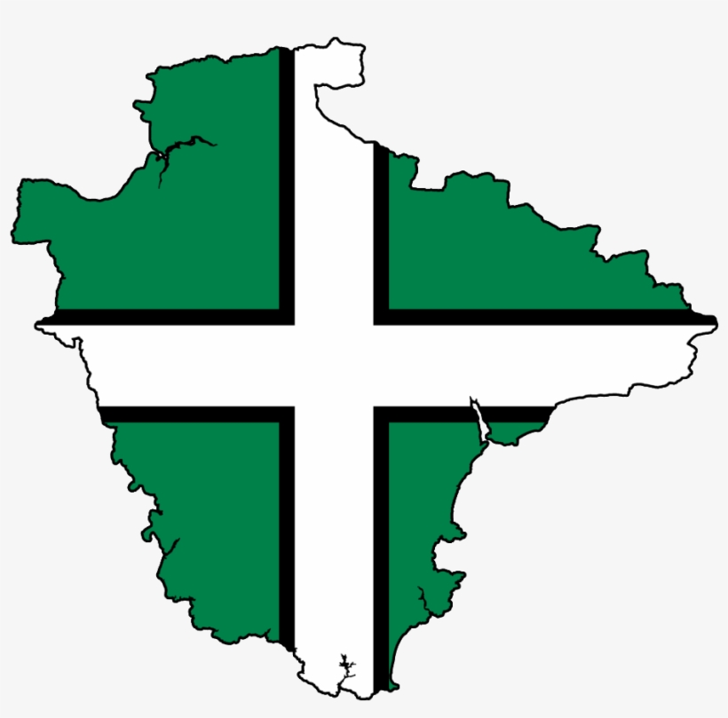 Devon Photo Devon - Devon Flag Map - Free Transparent PNG Download - PNGkey