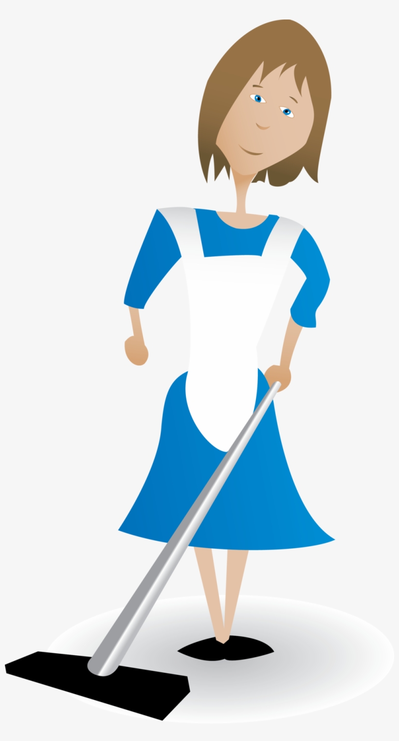 Maid Full Illustration - Cartoon - Free Transparent PNG Download - PNGkey