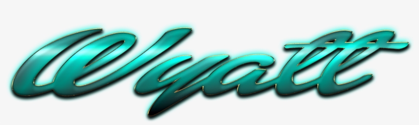 Wyatt Name Logo Png - Graphic Design - Free Transparent PNG Download ...
