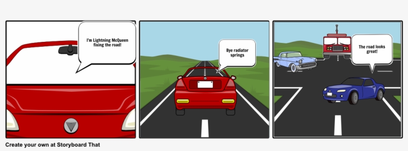 Cars - Anti Bullying Storyboard - Free Transparent PNG Download - PNGkey