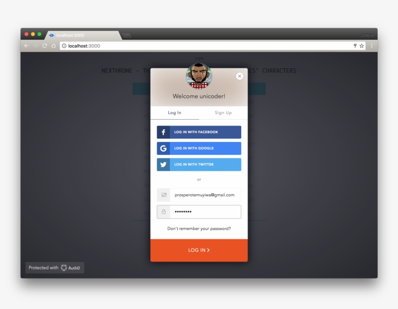 Auth0 Lock Screen - Free Transparent PNG Download - PNGkey